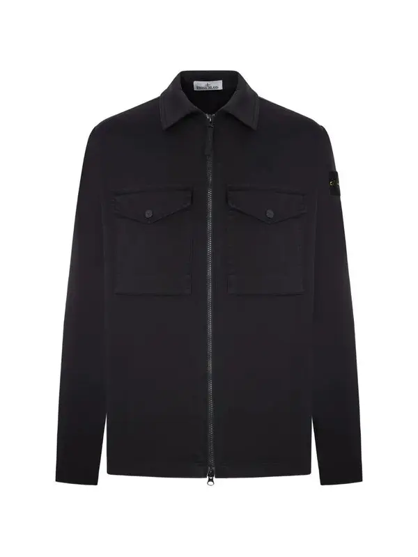 Stone Island Stonewashed Effect Overshirt