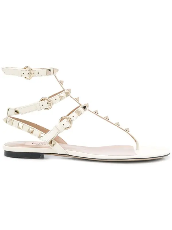 Valentino Garavani Rockstud Thong Sandals - Riverside