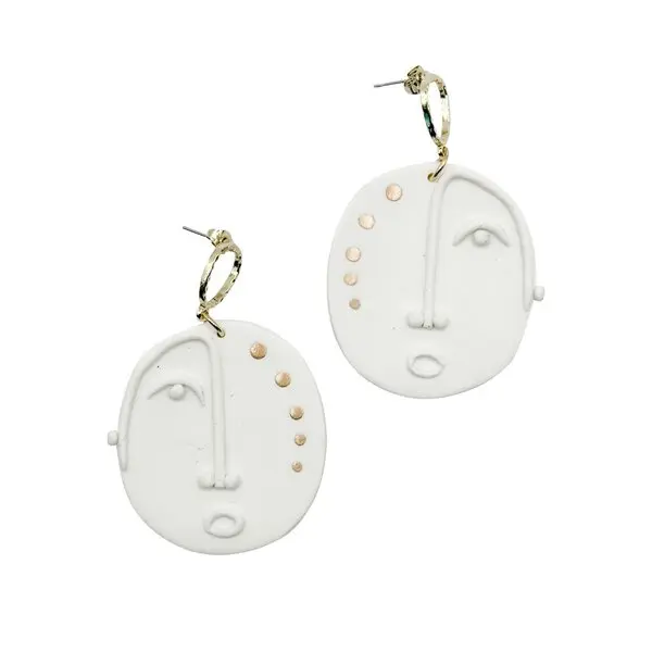 BABALOO JEWELRY Luna Handcrafted Statement Dangle