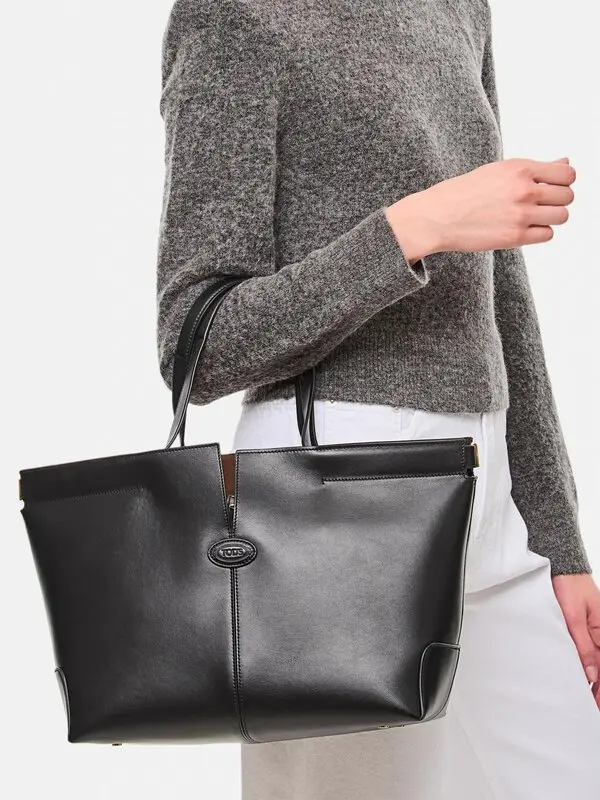 TOD'S Di Bag Folio Leather Bag