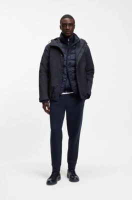BOSS Hooded Casual Waterproof Jacket