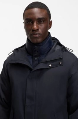 BOSS Hooded Casual Waterproof Jacket