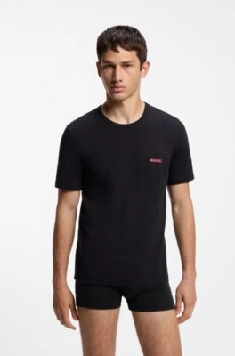 Hugo Three-pack Of Cotton T-shirts