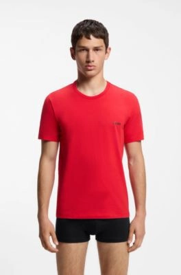 Hugo Three-pack Of Cotton T-shirts