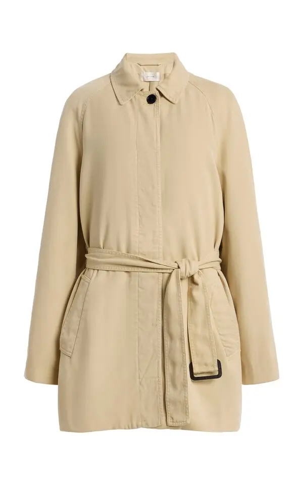 THE ROW Elisa Belted Twill Jacket