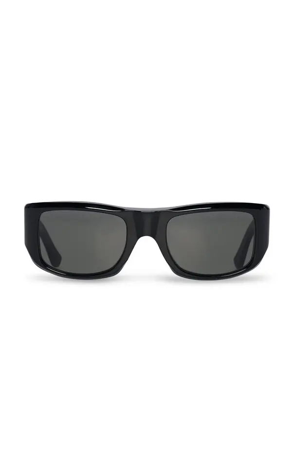 THE ROW A Square-frame Acetate Sunglasses - Black