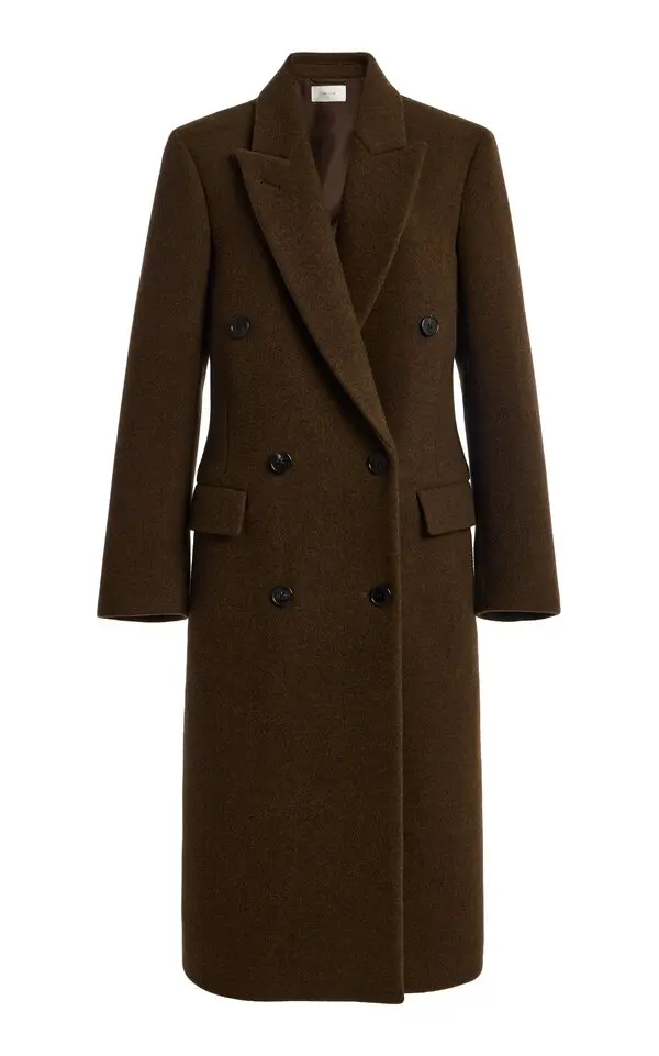 THE ROW Bamira Wool Coat - Brown