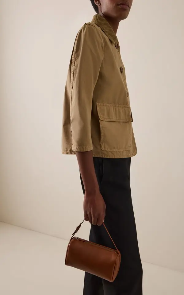 THE ROW Leather Shoulder Bag