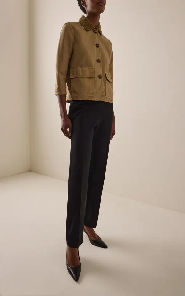THE ROW Benka Cotton Canvas Jacket