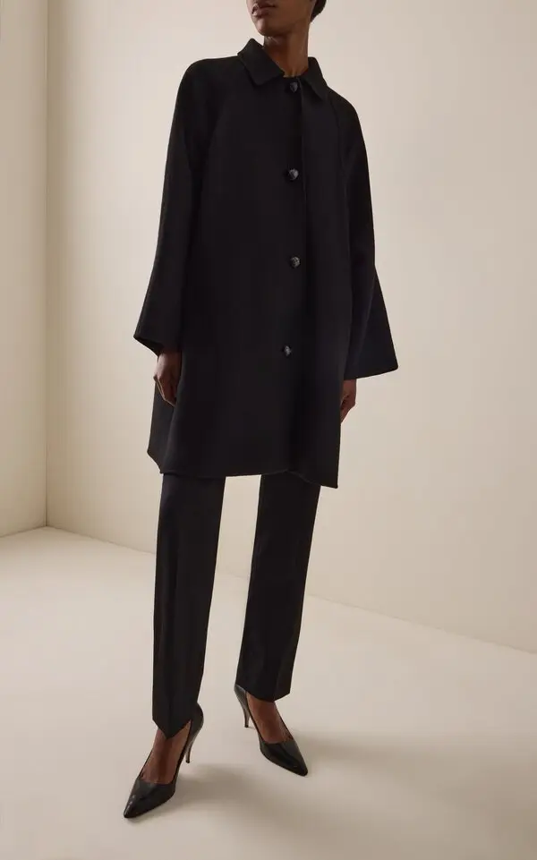 THE ROW Ina Wool-cashmere Blend Coat