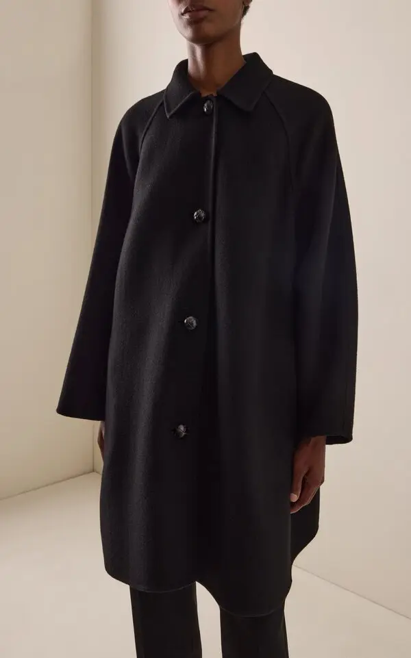 THE ROW Ina Wool-cashmere Blend Coat