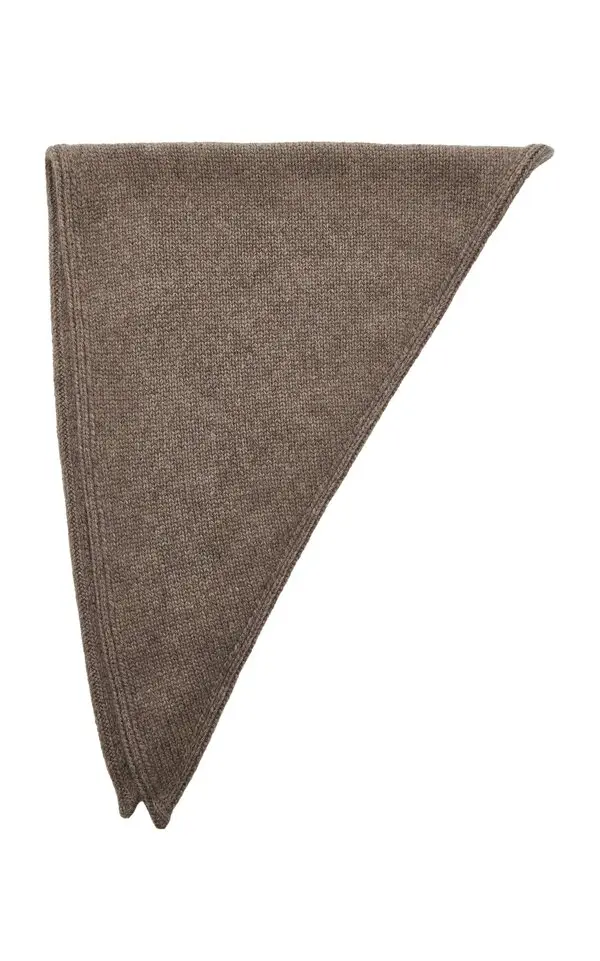 THE ROW Pyrite Cashmere Scarf - Grey