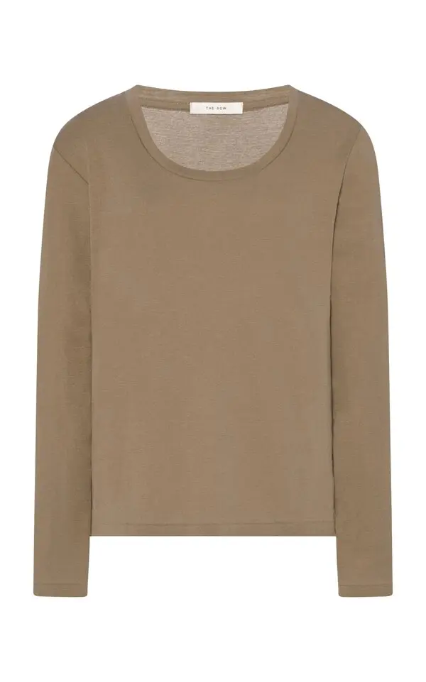 THE ROW Kalto Cotton Top - Neutral