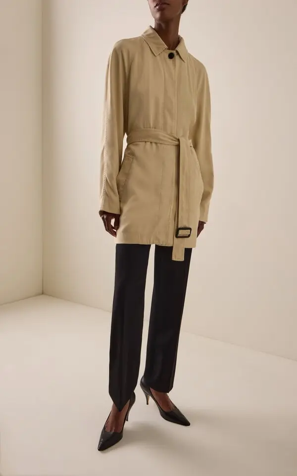 THE ROW Cyril Wool Straight-leg Pants