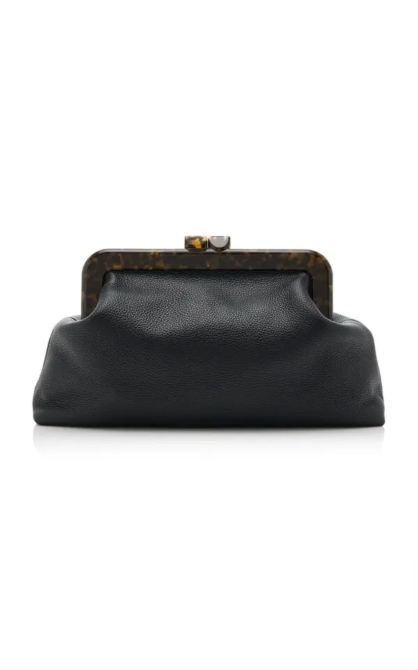 THE ROW Suri Leather Clutch