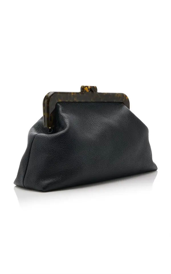 THE ROW Suri Leather Clutch