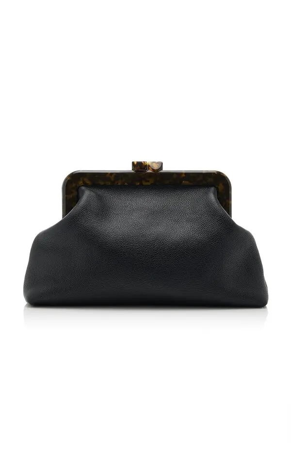 THE ROW Suri Leather Clutch