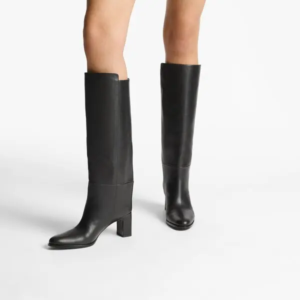 JIMMY CHOO Caly Knee Boot 65 Smooth Leather Knee-high Boots