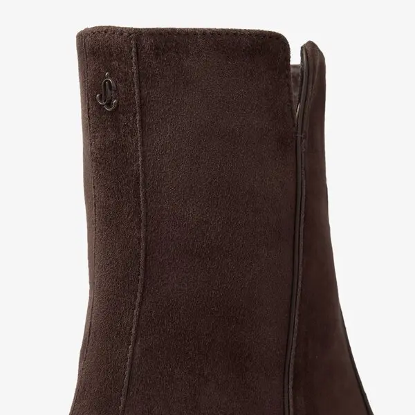 JIMMY CHOO Eliot Suede Ankle Boots - Brown