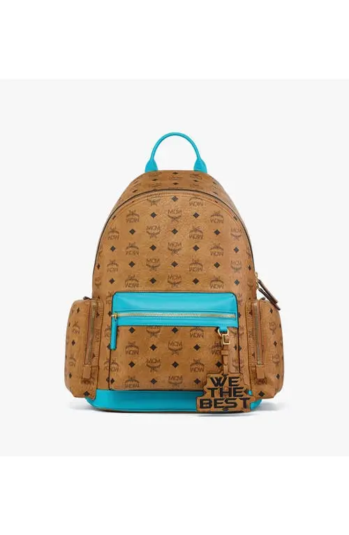 Mcm X We The Best Stark Backpack In Visetos