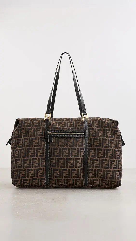 Shopbop Fendi Zucca Canvas Boston Handbag