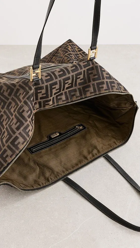 Shopbop Fendi Zucca Canvas Boston Handbag
