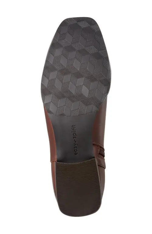 Easy Spirit Sidney Leather Bootie - Brown
