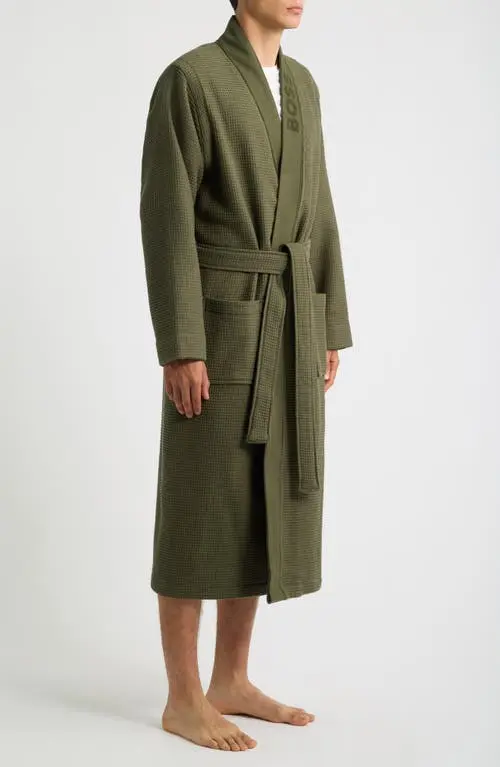 BOSS Waffle Knit Robe