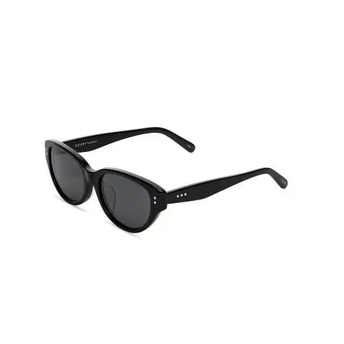 COVRY Nova Cat Eye Sunglasses - Black