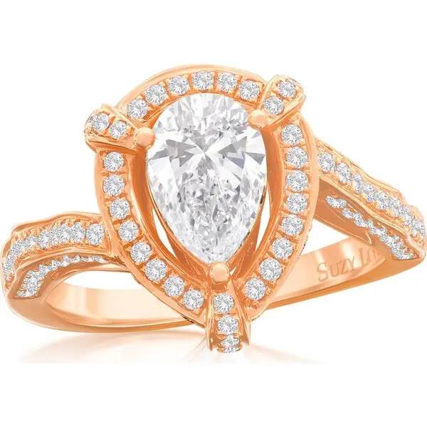 SOUZANA BY SUZY LEVIAN 18k Rose Gold 1.20ct Diamond And 0.70cttw Diamond Ring - Yellow