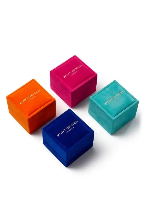 Kurt Geiger Chelsea Enamel Band Ring