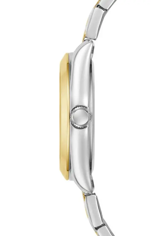 Guess Date Bracelet Watch - 2-tone