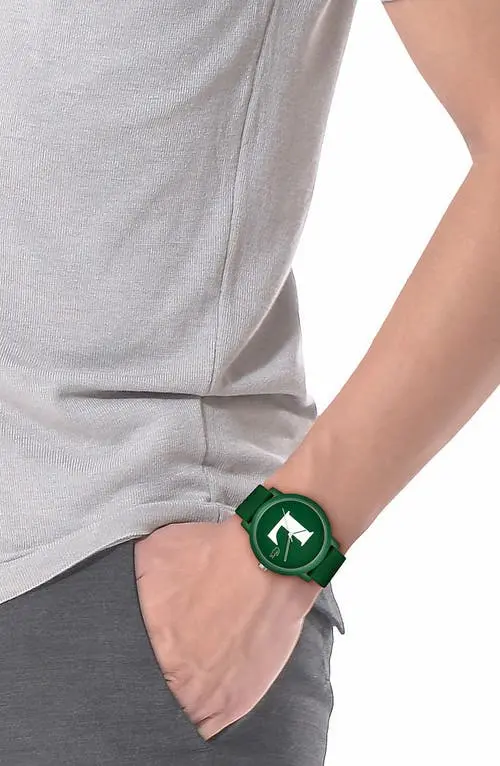 Lacoste 12.12 Silicone Strap Watch