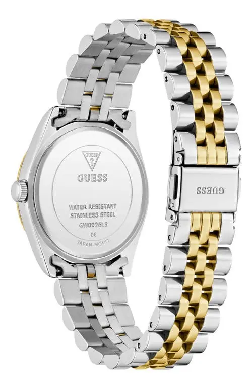 Guess Jada Chronograph Two-tone Stainless Steel Bracelet Watch