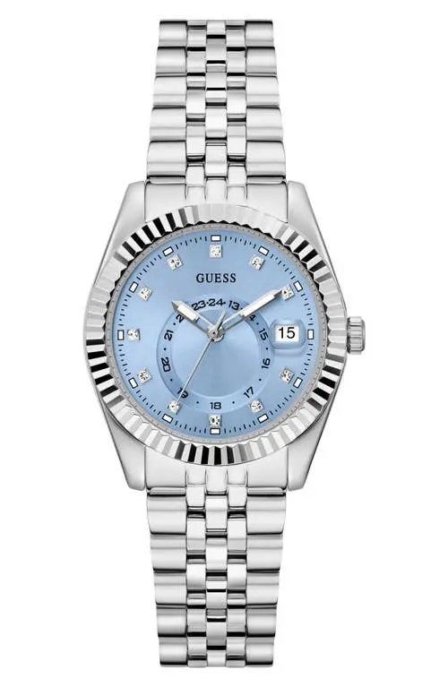 Guess Jada Chronograph Bracelet Watch - Silver Tone