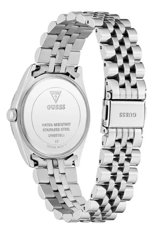 Guess Jada Chronograph Bracelet Watch - Silver Tone