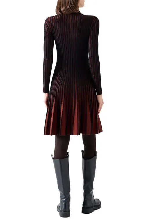 Akris Ribbed Virgin Wool Dress