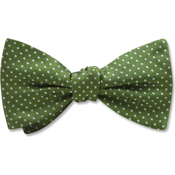 BEAU TIES OF VERMONT Oriel Silk Woven Bow Tie - Standard Pre-tied Med