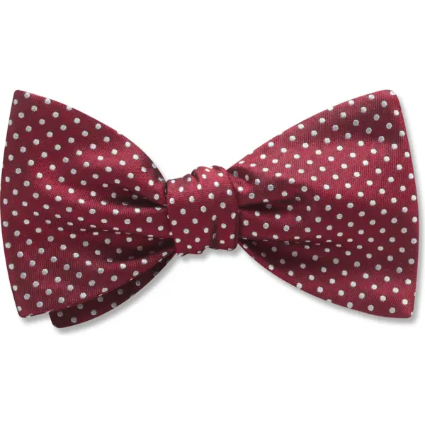 BEAU TIES OF VERMONT Oriel Bow Tie - Wine Pre-tied