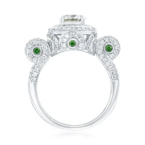 SOUZANA BY SUZY LEVIAN 14k White Gold Diamond And Diamond Ring