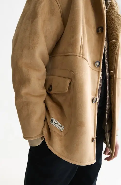 Scotch & Soda Faux Shearling Jacket
