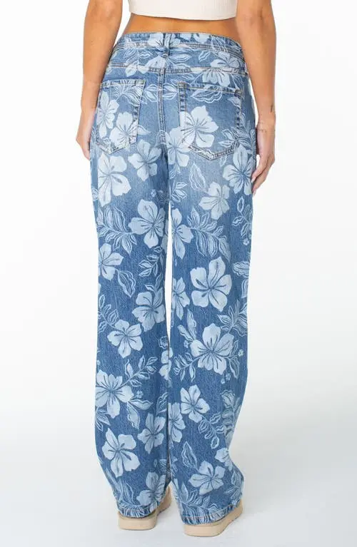 Roxy Haven Flora Straight Leg Jeans