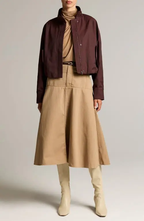 Vince Funnel Neck Jacket