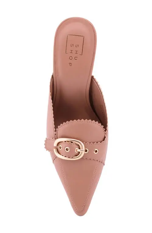 SHU SHOP Natasha Pointed Toe Mule - Nude