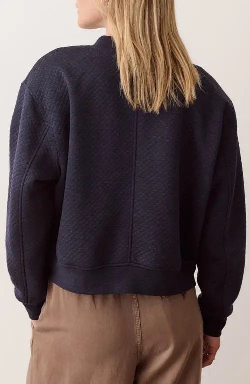 Marine Layer Corbet Quilted Bomber Jacket