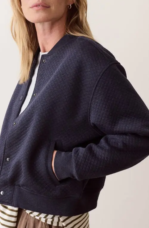 Marine Layer Corbet Quilted Bomber Jacket
