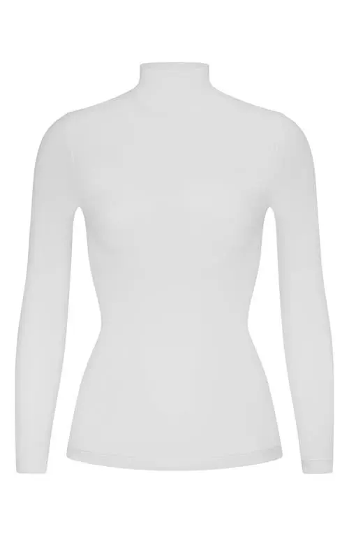 WILLIAMS ATHLETIC CLUB Noelle Mock Neck Long Sleeve Top