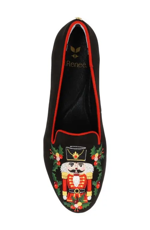 J. Reneé Nussknacker Graphic Loafer