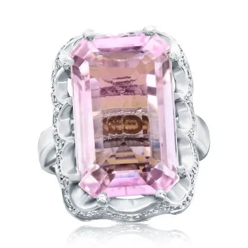 SOUZANA BY SUZY LEVIAN 18k Gold Kunzite & Diamond Ring