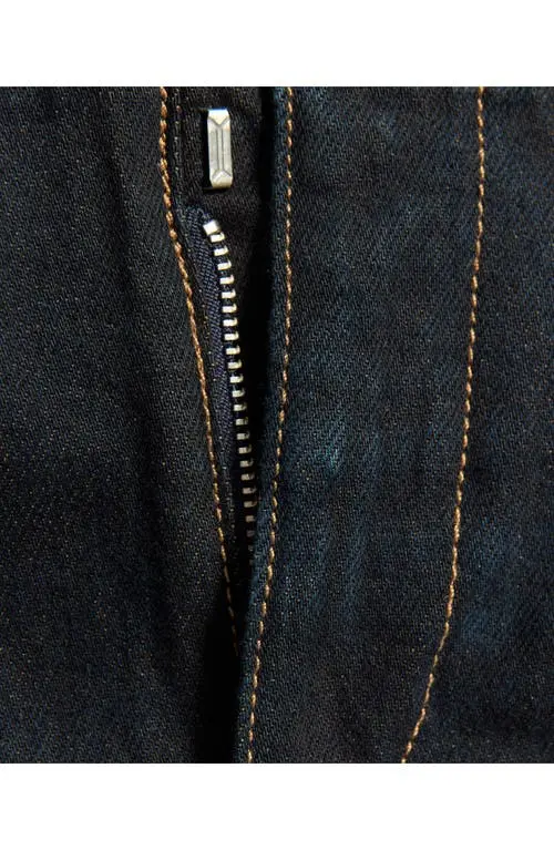 Mango Low Rise Straight Leg Jeans
